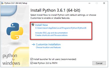 Как загрузить и установить Python