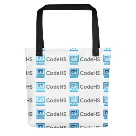 Codehs Print Tote Bag