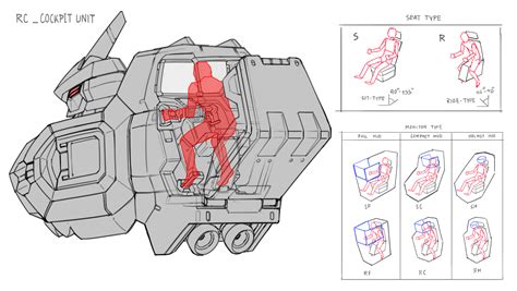 Zen Jirakun Original Commentary Concept Art English Commentary Highres Cockpit Cockpit