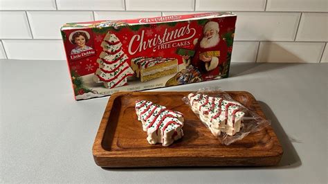 Little Debbie Christmas Tree Cakes Individually Wrapped Youtube