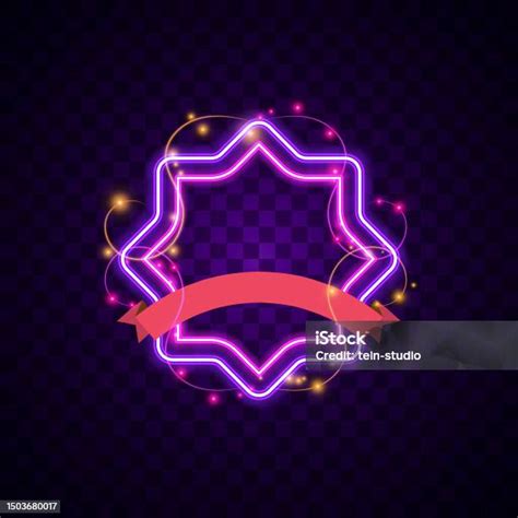 네온 빛 빛 빛 빛나는 반짝이는 배경 벡터 테두리 프레임 테두리 기호 네온 사인 게임 게임 기술 기술 현대 미래 추상 공백 공간 밤 0명에 대한 스톡 벡터 아트 및 기타