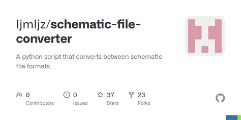 GitHub Ljmljz Schematic File Converter A Python Script That Converts Between Schematic File