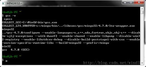 如何使用mingw Get命令更新mingw下的gcc Csdn博客