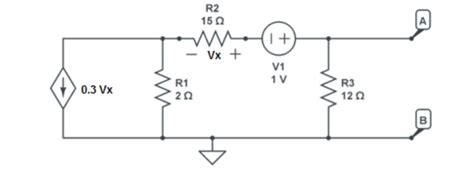 solved find vth using nodal analysis