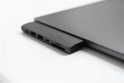 Premium Photo Multiport Station For Laptop With Multiple Different Ports Usb To Usb Typec Hub