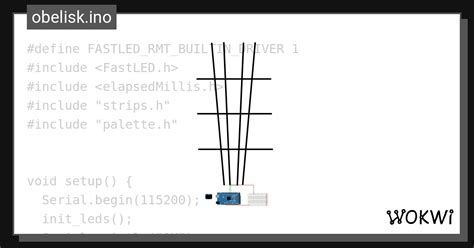 Obelisk Master Issue Wokwi ESP STM Arduino Simulator