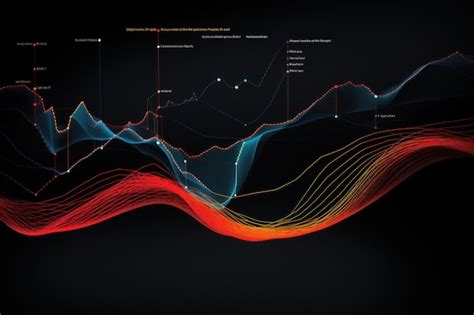 Premium Ai Image Dynamic Graphs With Fluid Curves Demonstrate The