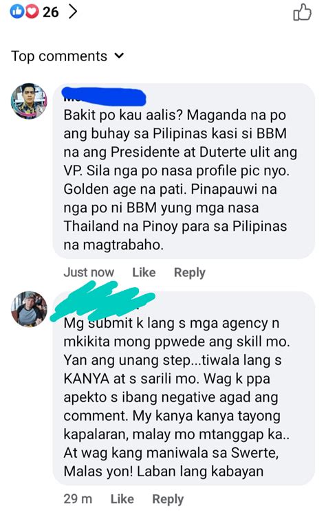 Bakit may pag-alis po mula sa Golden Age Pilipins?? : r/insanepinoyfacebook