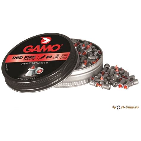 Пули GAMO RED FIRE (125шт.) купить по цене 1 330 руб. в Москве