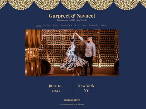 How To Put The Dress Code On A Wedding Website