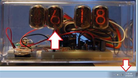 The Shitty Crystal In My Nixie Clock Lost A Whole Hour Since Yesterday