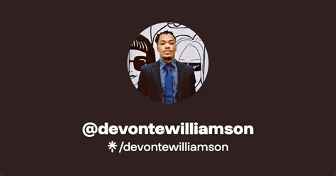 Devontewilliamson Linktree