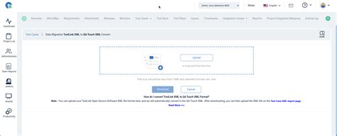 Data Migration Testlink To Qa Touch Xml Qatouch