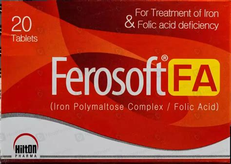 Ferosoft Fa 100 0 35mg 20 Tablets Price In Pakistan Uses Dosage