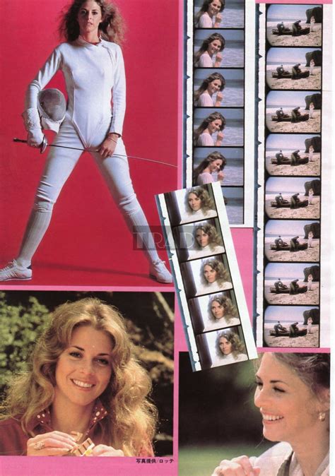 Lindsay Wagner Sexy 1979 Jpn Picture Clipping 2 Sheets Fencing Suit Nj