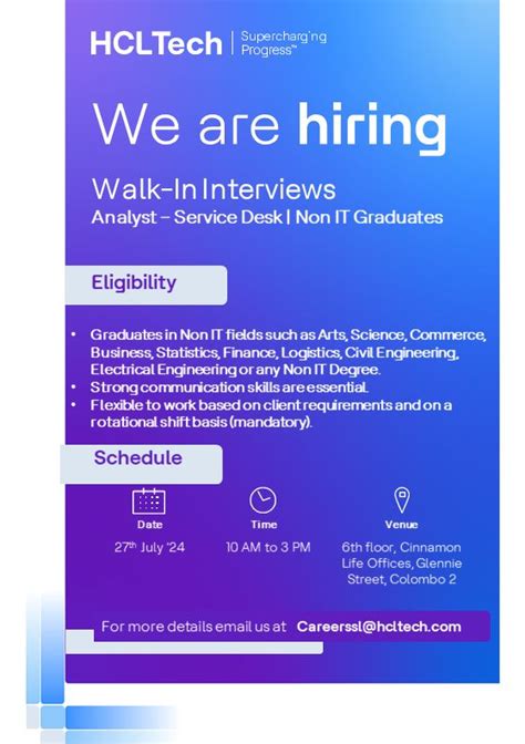Sandali N On Linkedin Walkin Freshgraduates Careeropportunity Walkininterviews Joinourteam