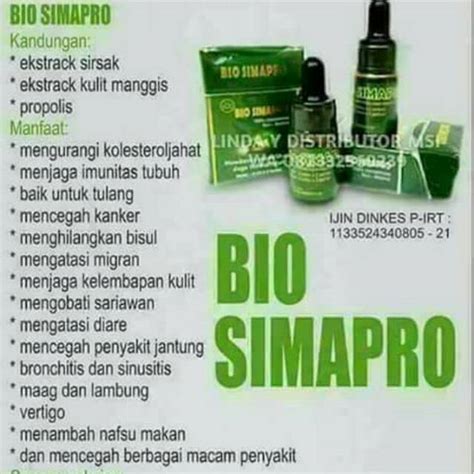 Jual Bio Simapro Shopee Indonesia