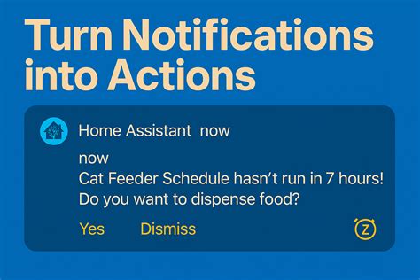 Actionable Notifications In Home Assistant