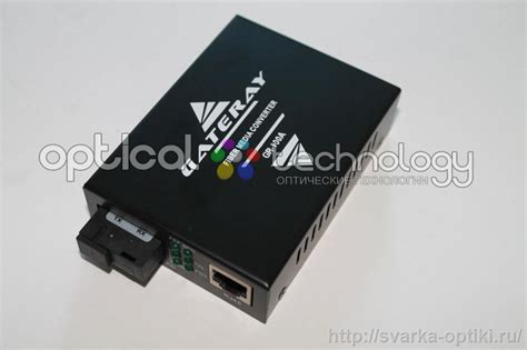 Медиаконвертер WDM Gateray GR-100A 10/100Base-TX, SC, 20km - Цена 2679 ...