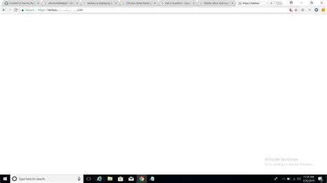 Showing Blank Screen While Launching Tableau Server In Chrome Google Chrome Community