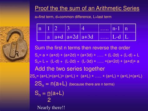 Ppt Arithmetic Series Powerpoint Presentation Free Download Id 953786