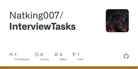 Github Natking Interviewtasks