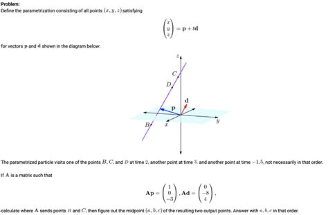 Solved Part B Define The Parametrization Consisting Of All