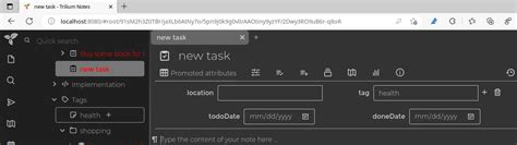 bug report task manager new task template doesn t auto update if