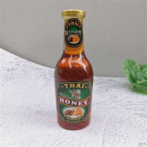 น้ำผึ้ง Thai Honey ไทยฮันนี่ ขนาด 360 กรัม น้ำผึ้งป่า น้ำผึ้งลำไยแท้ น้ำผึ้งแท้ 100 Mixasale