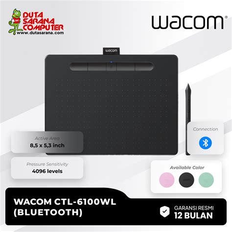 jual wacom ctl 6100wl ctl 6100wl ctl6100wl intuos bluetooth pen tablet