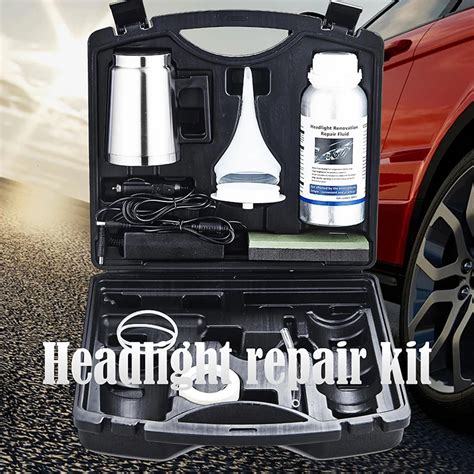 자동차 헤드라이트 폴리시 키트 800g 자동차 헤드라이트 리노베이션 키트 리퍼비시 수리 소수성 헤드라이트 복원 키트페인트 클리너 Aliexpress