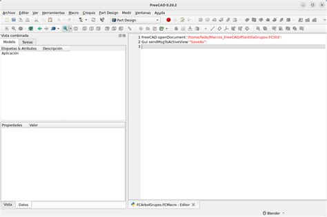 11 Árbol Por Defecto Macro Y Script Mis Notas De Freecad