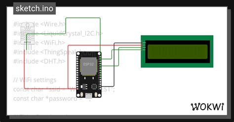 Dht11 Led Boutton Wokwi Esp32 Stm32 Arduino Simulator
