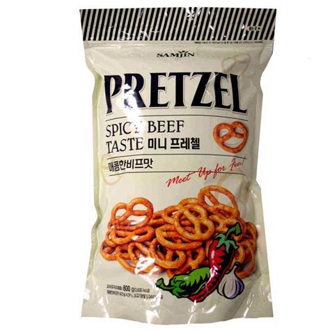 삼진 미니프레첼 매콤한 비프맛 800g 홈플러스