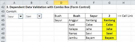 tips tips rumus excel dependent data validation advanced