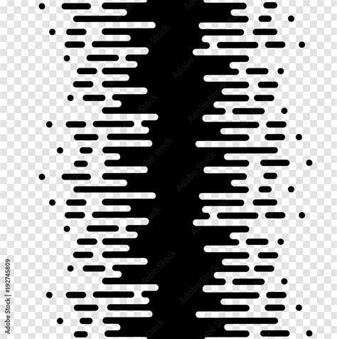 Vector Halftone Transition Abstract Wallpaper Pattern Seamless Black And White Irregular
