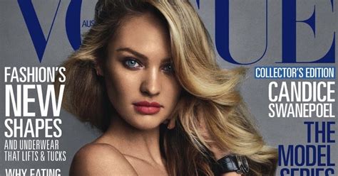 Smile Candice Swanepoel In Vogue Australia June 2013 By Victor