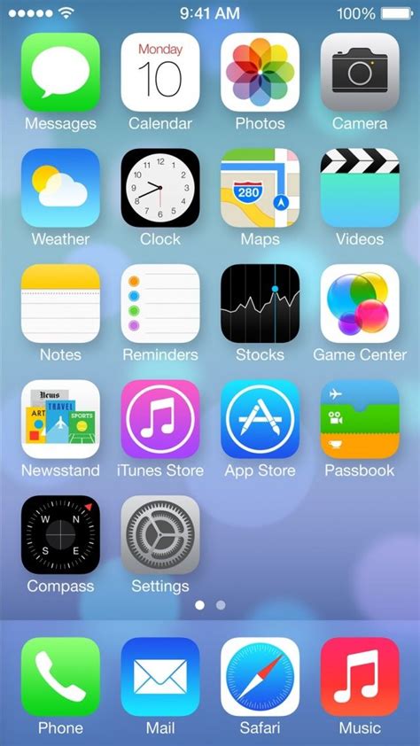 20 Gorgeous Ios 7 Screenshots Gallery Cult Of Mac