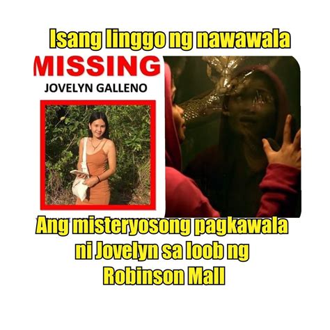 Isang linggo ng nawawala si Jovelyn ang dalagang nawala sa loob ng ...