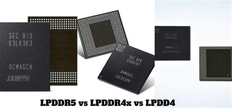 lpddr5 vs lpddr4x vs lpddr4 in depth comparison