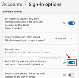 How To Stop Windows From Reopening Apps Or Folders On Restart