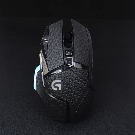 สติกเกอร์กันลื่นสำหรับเมาส์ Logitech G502สติกเกอร์ Hero แบบมีสาย แบบไร้สายดูดซับเหงื่อผิวหยาบกัน