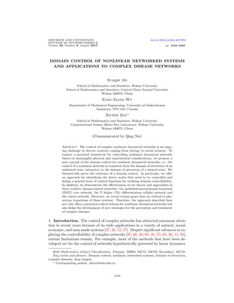 pdf domain control of nonlinear networked systems and applications to