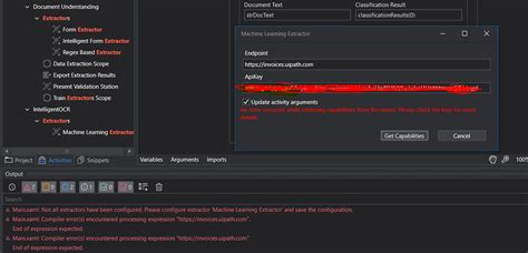 machine learning extractor problem community uipath community forum