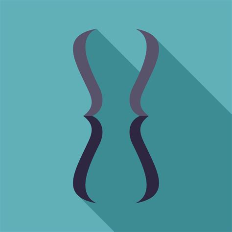 Curly Brackets Symbol Representing Coding And Programming On Turquoise