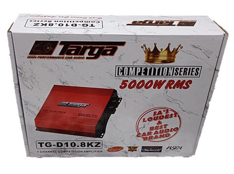 targa tg d10 8kz monoblock pk s car miracles