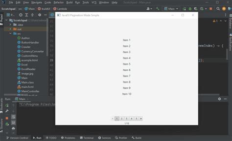 Javafx Pagination Made Simple