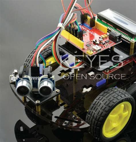 OpenHacks Open Source Hardware Productos Ultrasonic Smart Car Kit