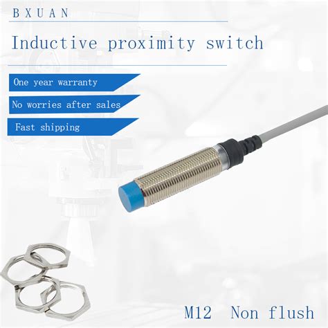 M12 Ac Dc 2 Wire Normally Open Inductive Proximity Switch 4mm Proximity Sensor And Proximity