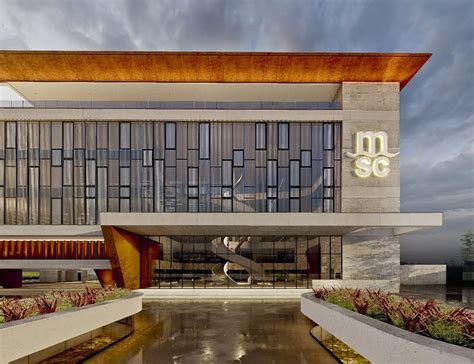 New High Tech Msc Office Under Construction In Limassol By Canda Toumazis